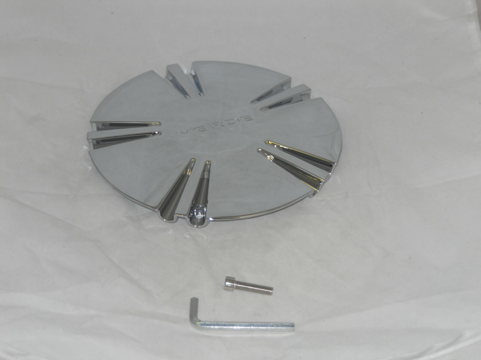 4 Pack VERDE V78 Helix TC-004 Chrome Wheel Center Caps Rim Cap with ...