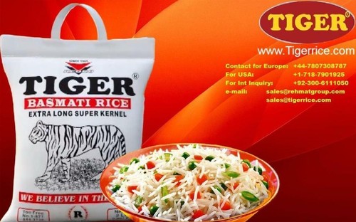 Basmati Rice Super Kernal Tiger Brand 1/2/5/10/20 Kgs (Free Post in UK ...