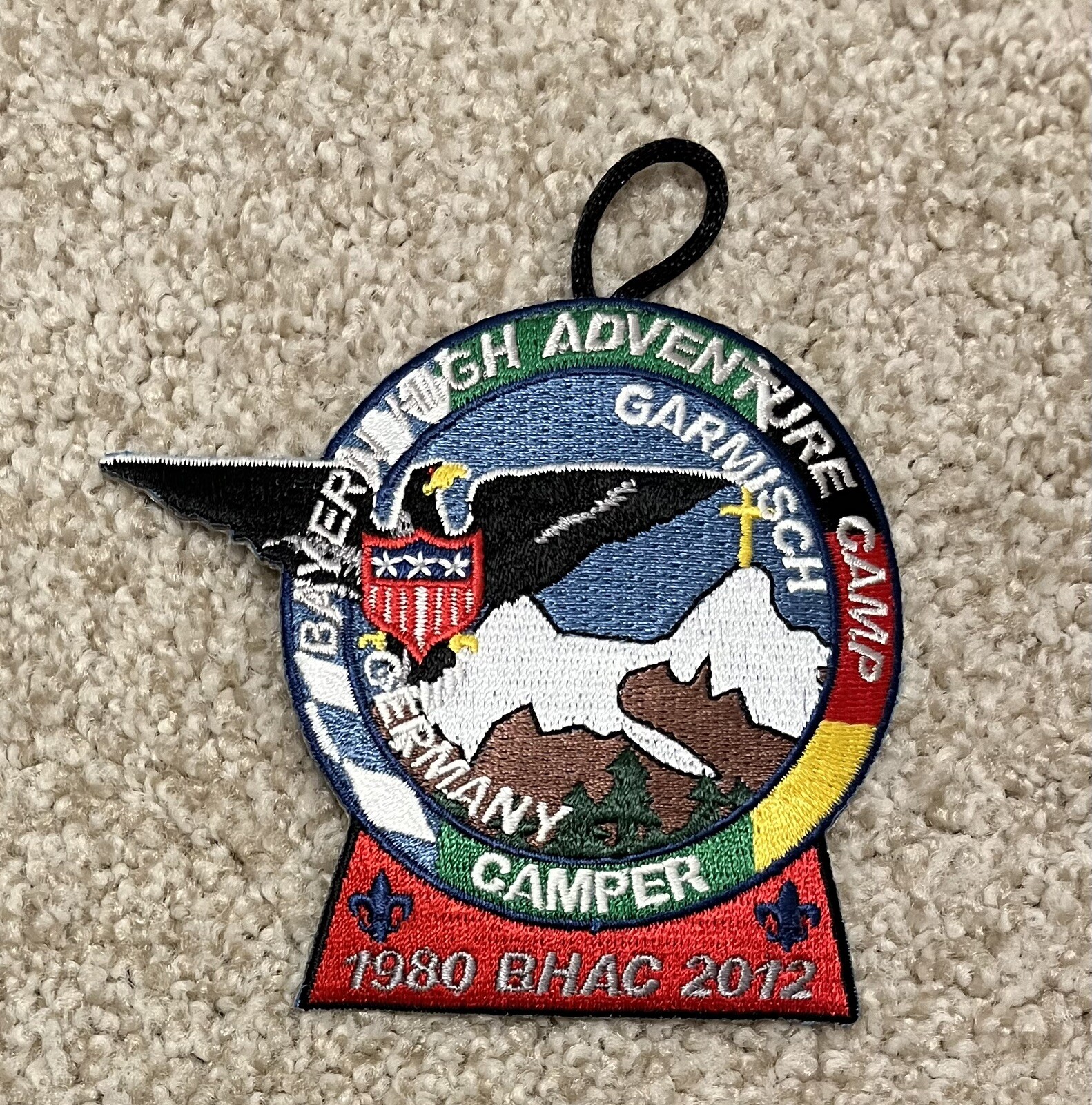 Boy Scout Transatlantic Council Bayern High Adventure Camper 2012 Patch ...