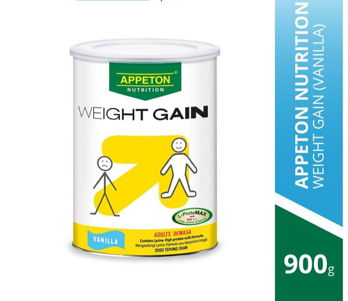 Appeton Weight Gain Powder for Adults Vanilla increase Body Weight ...