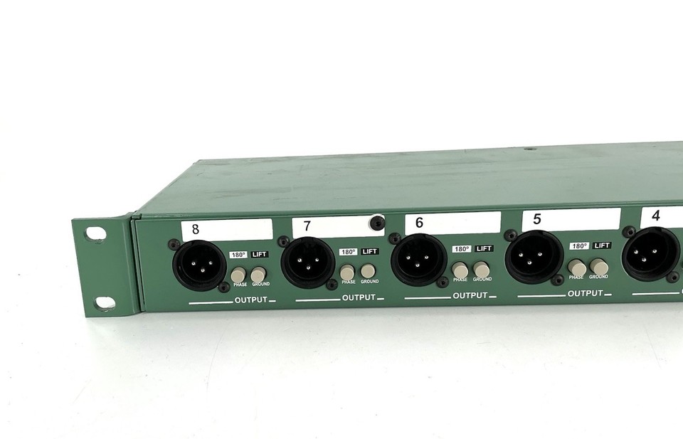 Radial ProD8 PRO D8 8-Channel Rackmount DI Box Direct Box | eBay