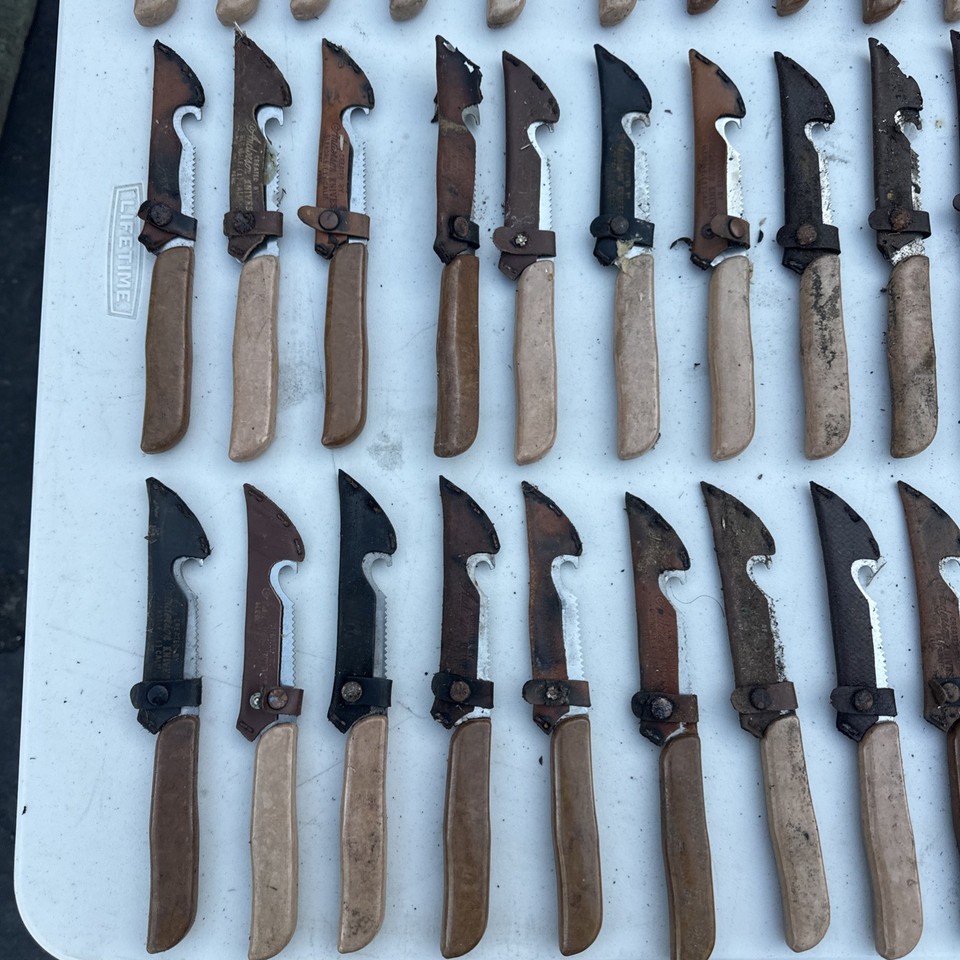 RARE VINTAGE ANDERSON KNIVES GLENDALE CALIF HUNTING FISHING KNIFE LOT ...