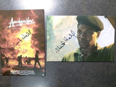 ALBERT HALL As CHIEF PHILLIPS 2 Hand SIGNED Autograph PHOTO S ...