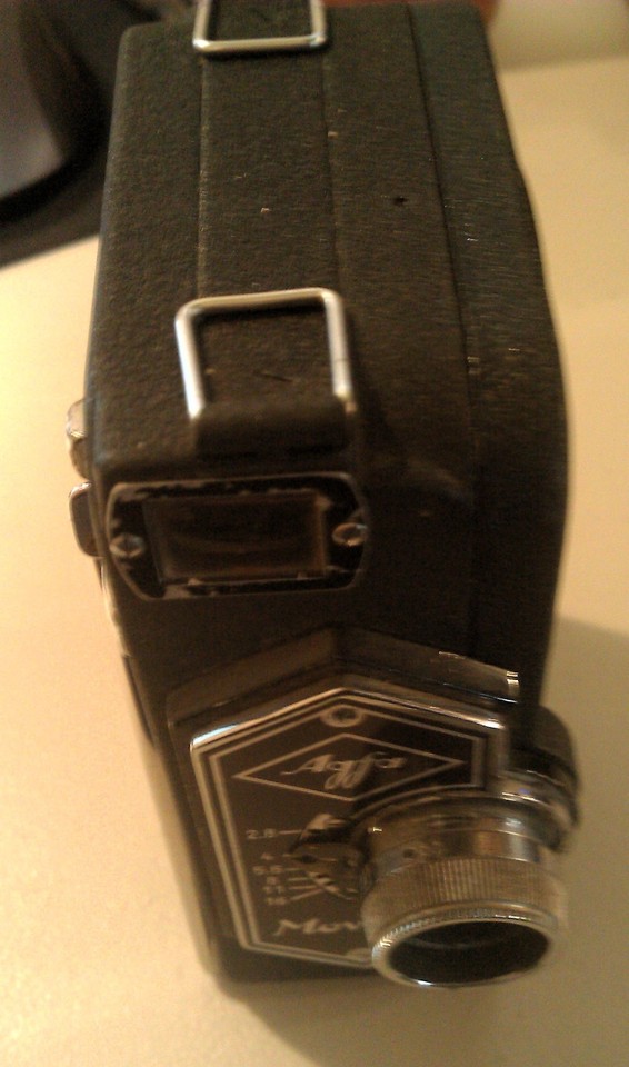 Vintage Spanish Labeled Agfa Movex 8, 1 st 8mm Cartridge Movie Camera ...
