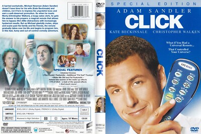 Click (Widescreen DVD, 2006, Special Edition) Adam Sandler, Kate ...