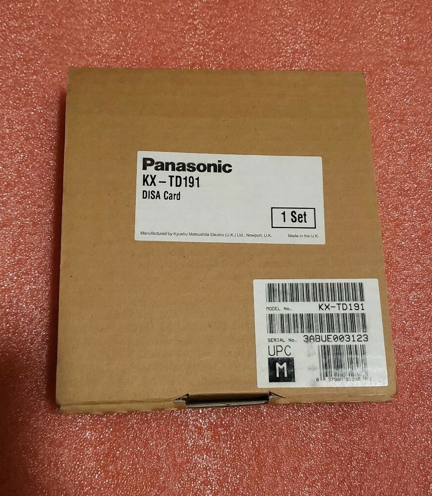NEW Panasonic KX-TD191 DISA Card KX-TD191 | eBay