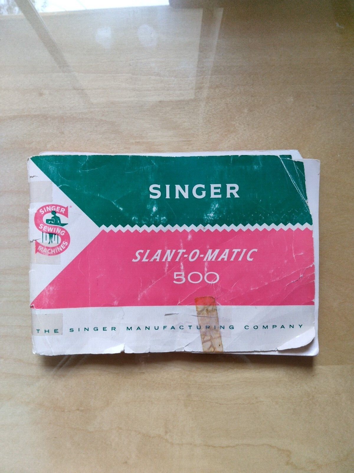 Vintage 1961 Singer Slant-O-Matic 500 "Rocketeer" Sewing Machine In ...