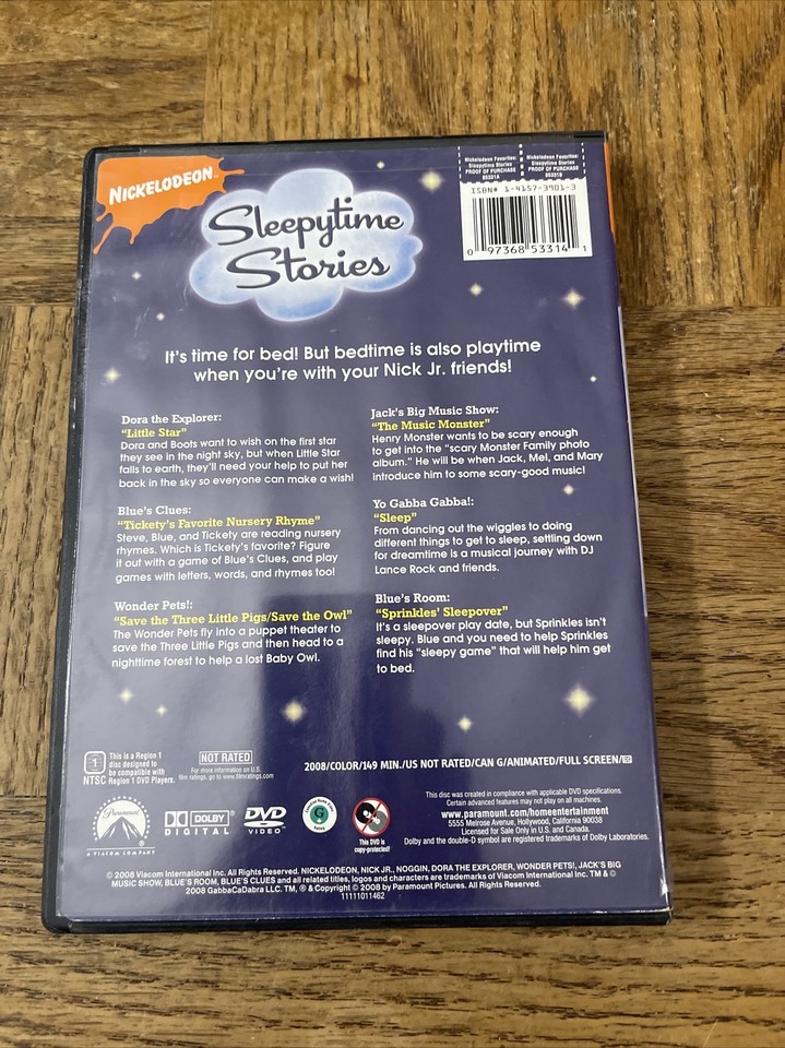 Sleepytime Stories DVD 97368533141| eBay