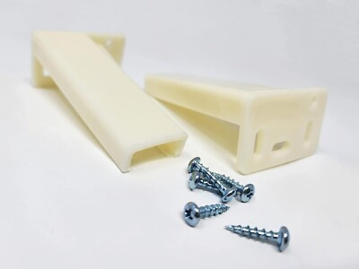 One Pair KTHR9000RL Rear Drawer Track Socket Mounting Back Plates ...