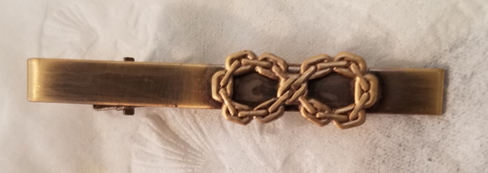 g GENEALOGY CHAIN SYMBOL Tie Bar Clip mormon lds | eBay