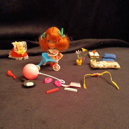 Vtg 1966 Liddle Kiddle TRIKEY TRIDDLE with Tricycle pink balloon ...