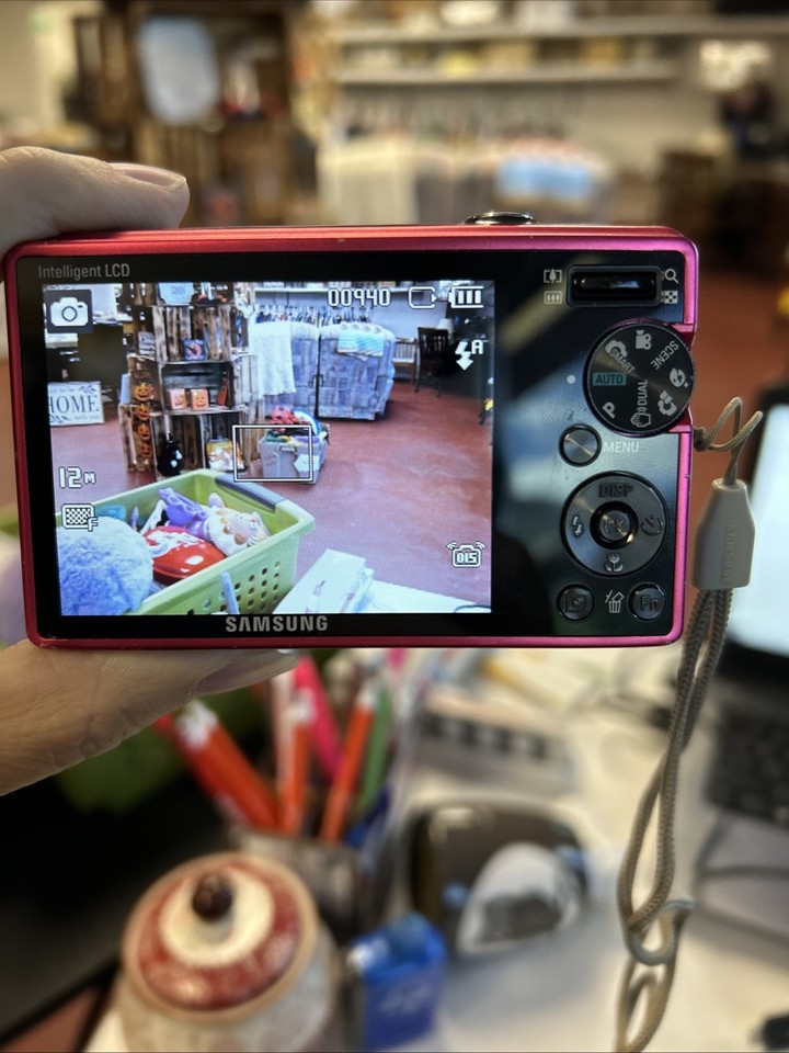 Samsung SL620 Compact Digital Camera, Memory Card, Charger And Case | eBay