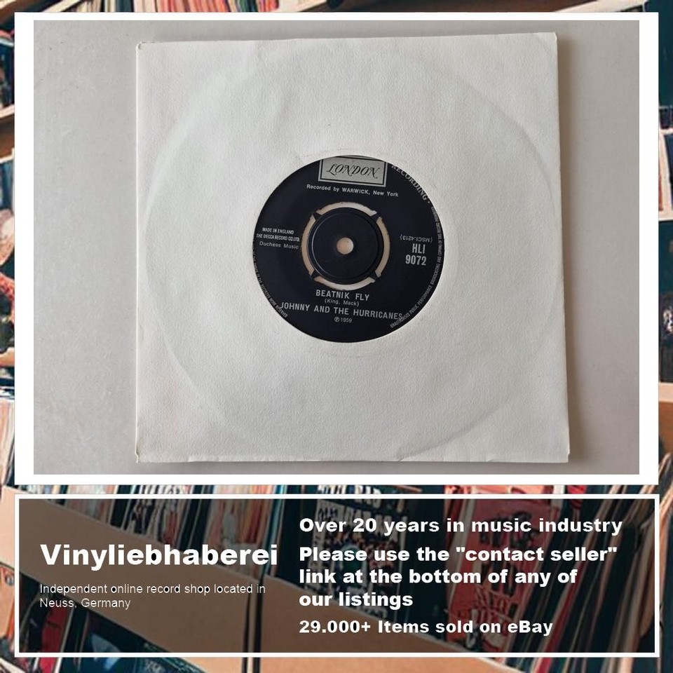 Johnny And The Hurricanes - Beatnik Fly / Sand Storm 7'' Vinyl UK | eBay.de