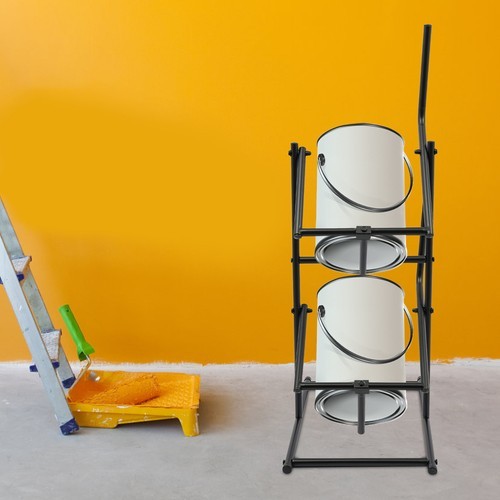 Dual Pail Tipper Rack, 20L Dual Bucket Rack, Double Pail Can Tipper | eBay