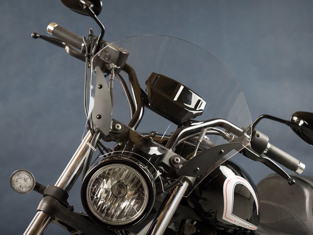 YAMAHA XVS 1300 STRYKER 2011-2016 | 5mm SCREEN WINDSHIELD WINDSCREEN 4 ...