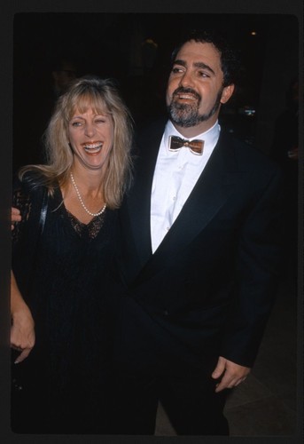 1998 JOHN LANDAU & WIFE Candid Original 35mm Slide Transparency FILM ...