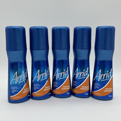 5X Arrid Extra Dry Roll-On Antiperspirant & Deodorant 2.5 oz Regular ...