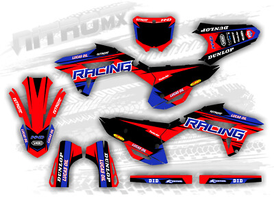 Graphics Kit fits Honda CRF450R CRF 450R 2021 2022 2023 2024 Decals ...