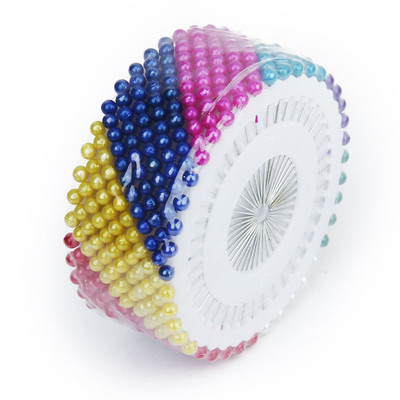 120 x Pearl Head Pins Dressmaking Craft Sewing Hemming Tailors Pins ...