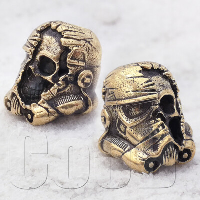 EDC Paracord Bead Beads Charm STORMTROOPER SKULL STAR WARS Knife ...