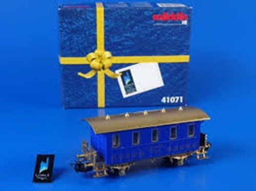 MäRKLIN HO 41071 KING LUDWIG II COMMEMORATIVE CAR LTD EDITION NEW NEVER ...