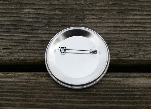 Ballard The Spirit is Back Pin Pinback Button White Red Black Metal | eBay