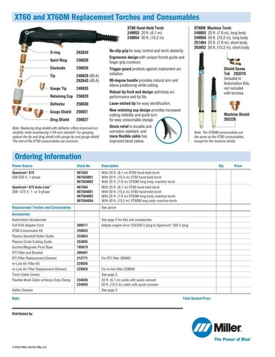 Miller Spectrum 875 Auto-Line Plasma Cutter for sale online | eBay
