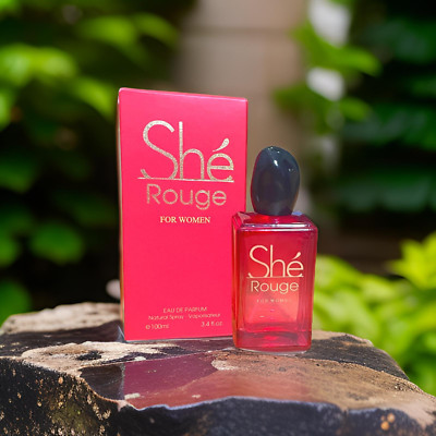 She Rouge for Women 3.4 fl oz Eau de Perfume Great Gift! | eBay