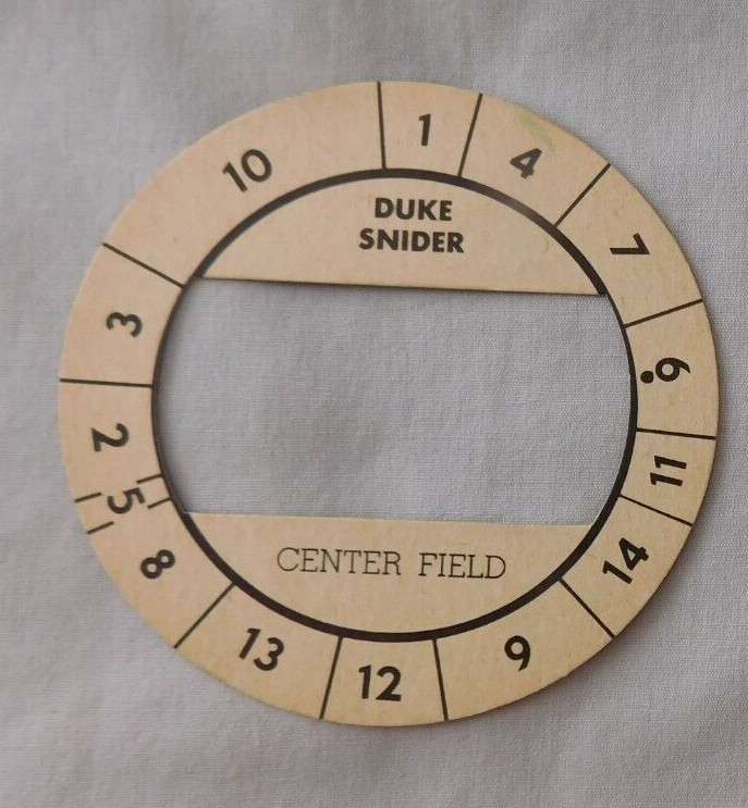 1957 Cadaco Disc Baseball Disc - Pick one | eBay