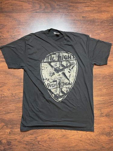 All Night Every Night Guitar Tab Band T Shirt Size XL Made In USA Black ...