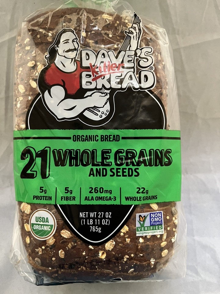 Organic Bread Dave’s Killer Bread 21 Whole Grain And Seeds | eBay