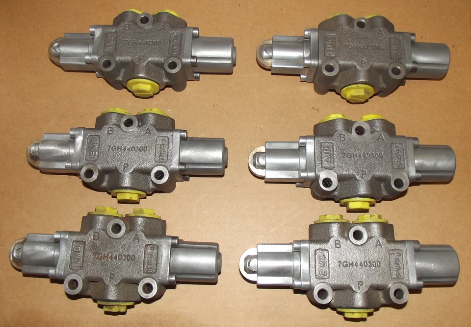 Walvoil FP124050004 Manual Spool Diverter Valve 1/2 ISO Ports Roller ...