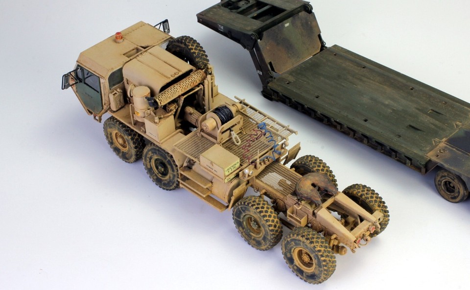 PreSale 1:35 ProBuilt M983A2 HEMTT Tractor with M870A1 Semi Trailer | eBay