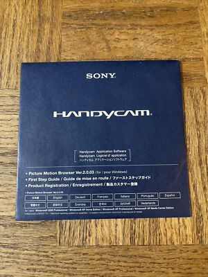 Sony Handycam PC Software | eBay
