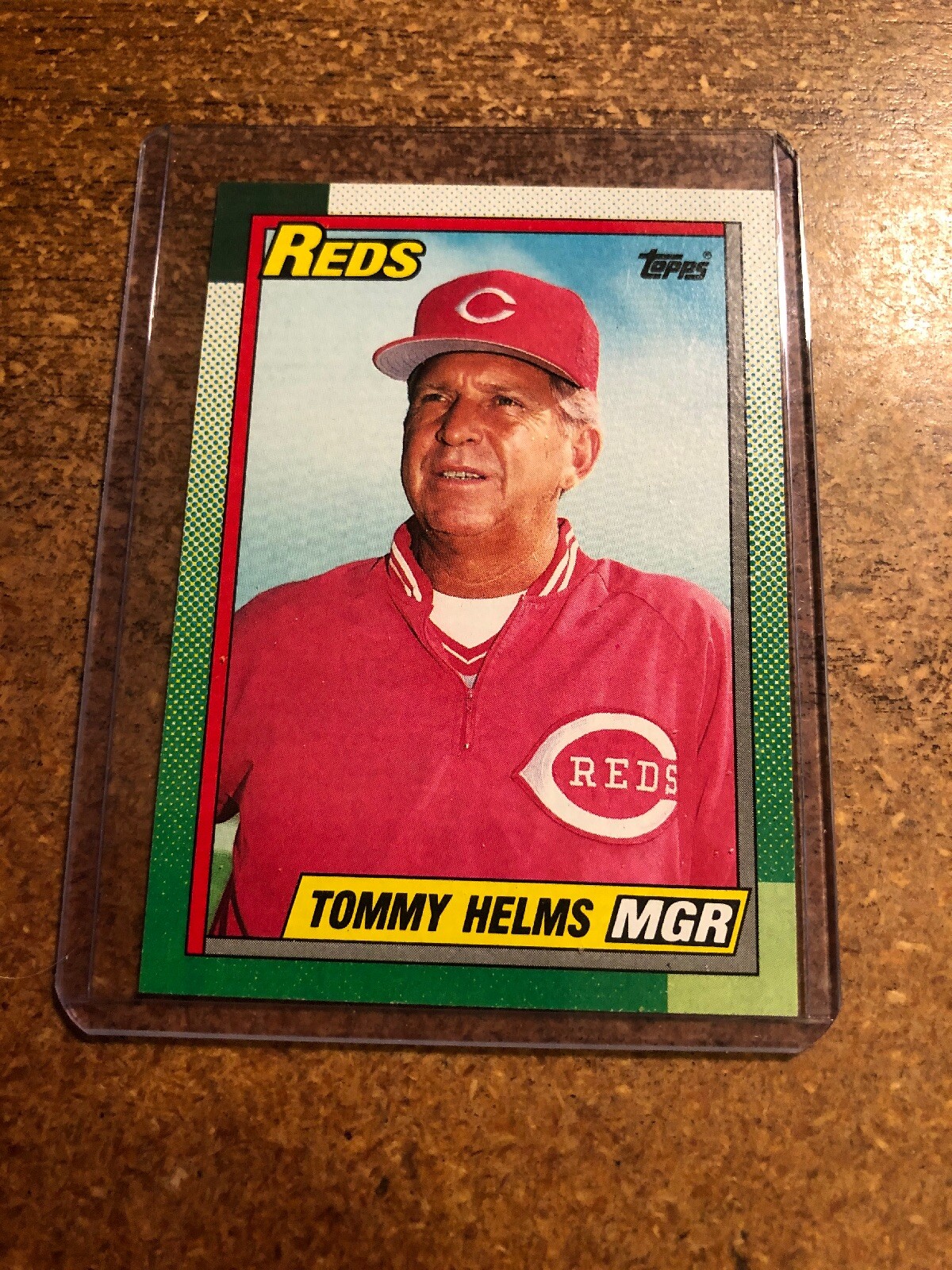 1990 Topps Baseball # 110 Tommy Helms Reds Manager | eBay