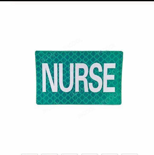 Reflective First Aid DOCTOR NURSE Med Patch IR Emergency Rescue ...