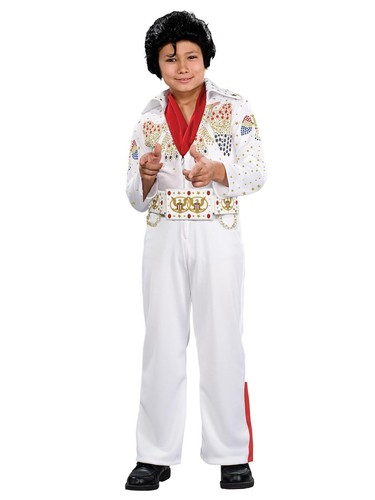 Elvis Deluxe Children/Kids Boys Dress Up Party/Character Theme Costume ...