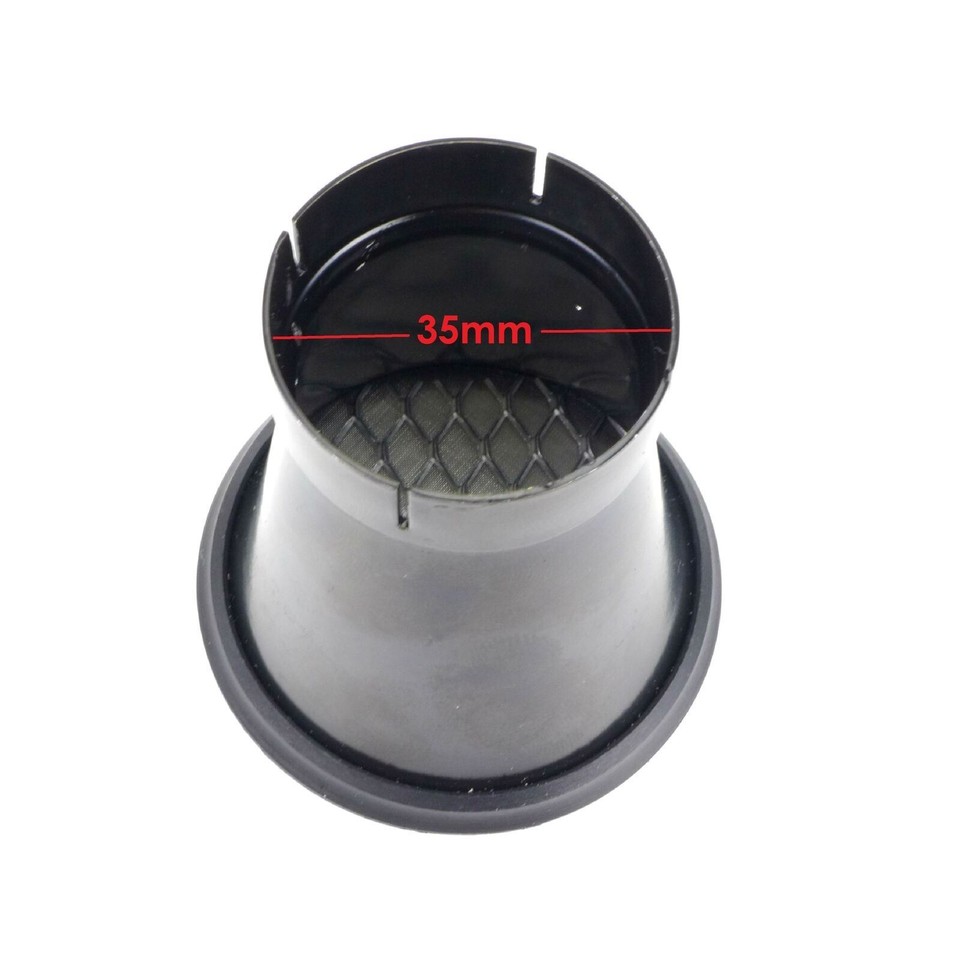 Velocity Stack 35mm x 52mm Trumpet Style with Removable Screens Black ...