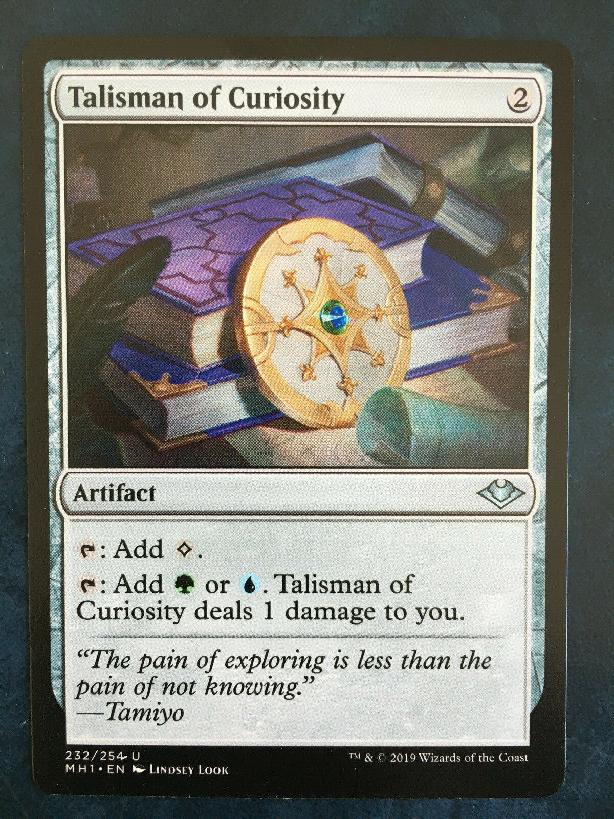 Talisman of Curiosity (M/NM) - Modern Horizons - English Magic MTG ...