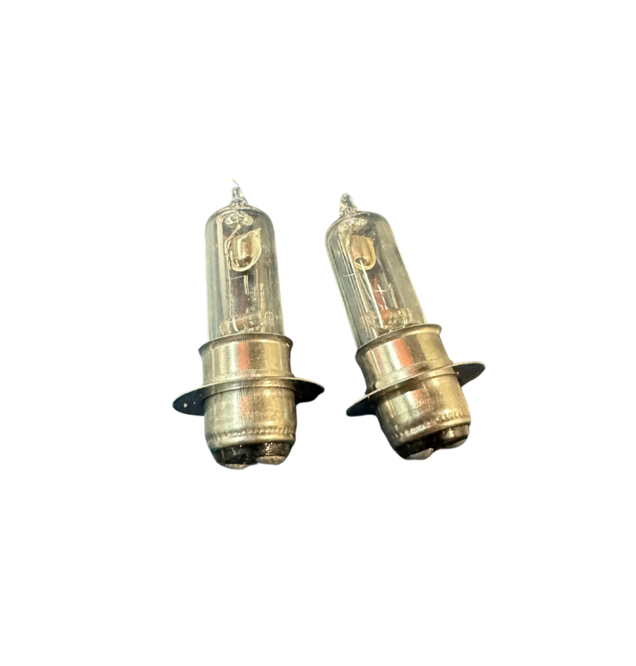 Two 12V 35W HEAD LIGHT BULB FOR Baja Mini Bike MB165 MB200 (Baja Heat ...