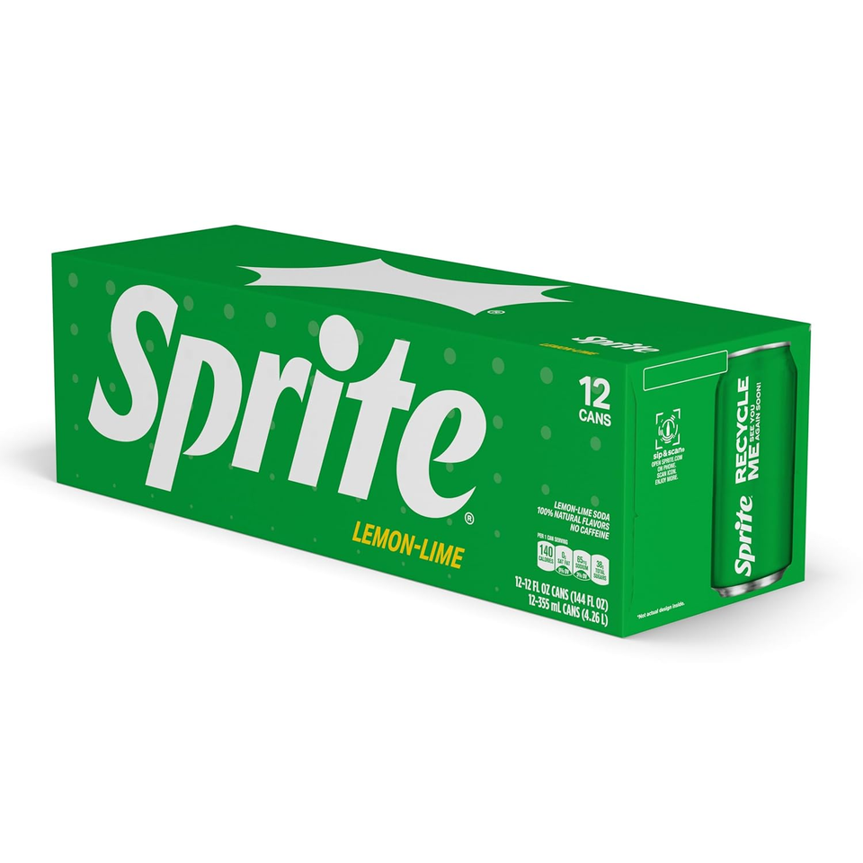 Sprite, 12 Fl Oz, 12 Pack | eBay