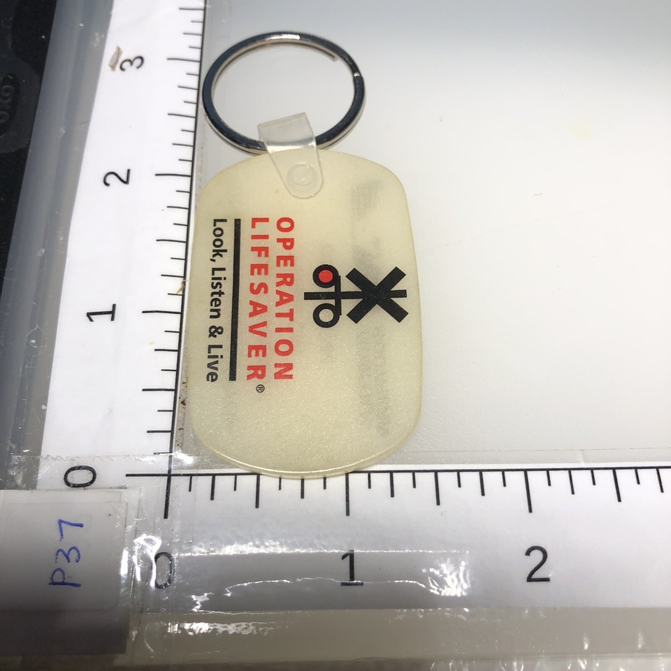 Norfolk Southern Train Railroad Track Grade Crossing Safety Keychain ...