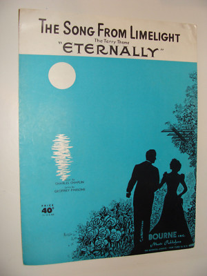 Terry Theme Eternally Song from Limelight 1953 Chaplin Parsons cover ...