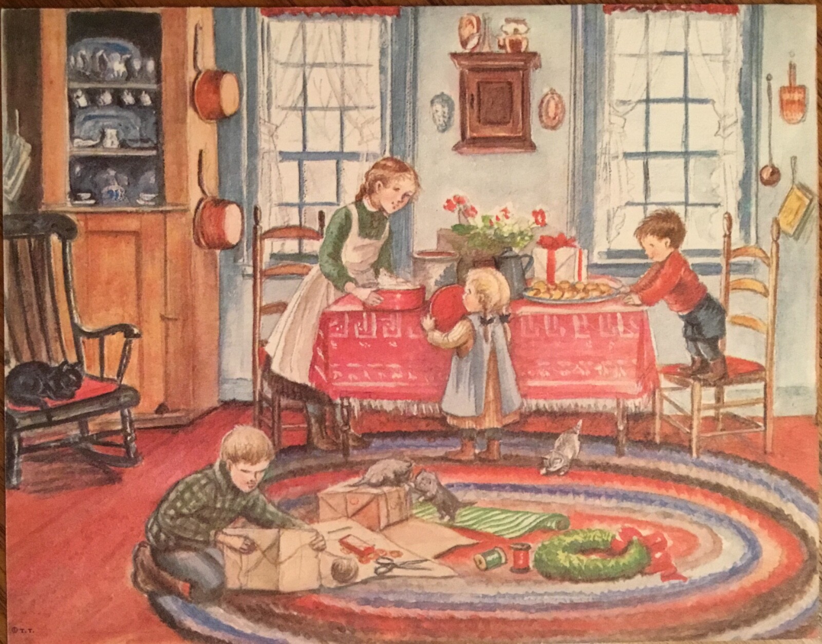 A Tasha Tudor Inspired Holiday Tablescape - Decor To Adore
