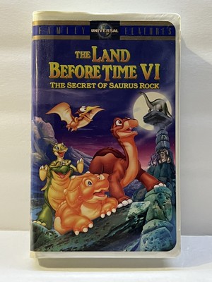 The Land Before Time VI: The Secret of Saurus Rock (VHS, 1998 ...