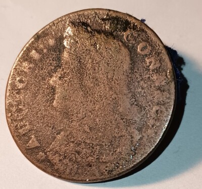 Vintage 1787 Connecticut Colonial Copper Bust coin | eBay