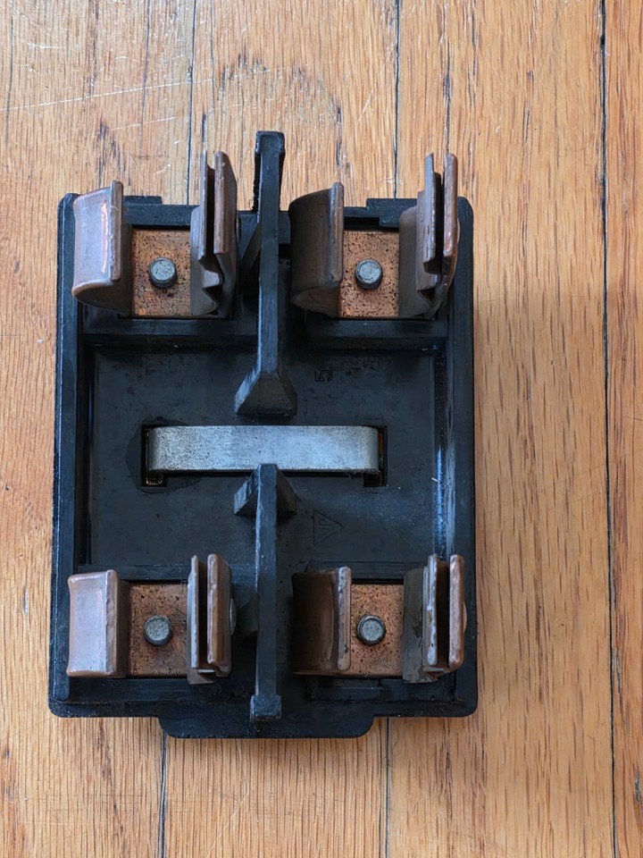 Federal Pacific Range Fuse Pullout pull out cartridge fuse holder | eBay