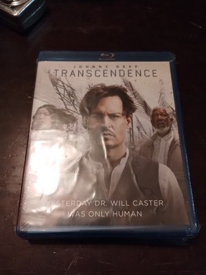 NEW SEALED Transcendence Blu-raY Johnny Depp AI Artificial Intelligence ...