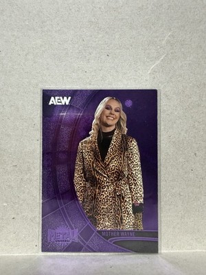 2025 Upper Deck Skybox AEW Metal Universe - Mother Wayne #18 Purple FX ...
