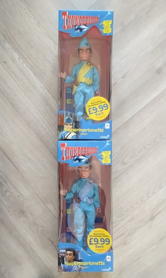 Thunderbirds puppets FULL collection All Boxed Sealed | eBay UK